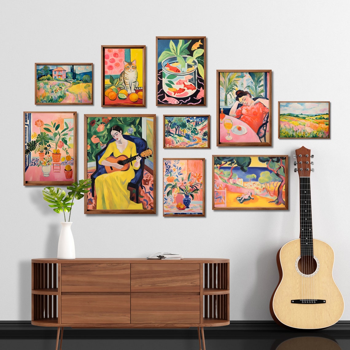 Henri Matisse Artful Print, Bundle Gallery Set of 10 Digital Download ...
