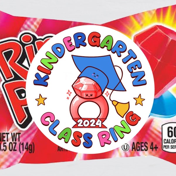 Kindergarten Class Ring Pop - Etsy