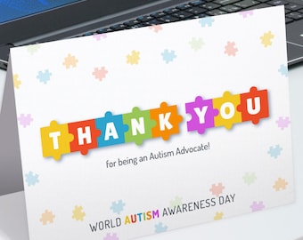 Teacher Thank You Card - Special Needs - Etsy