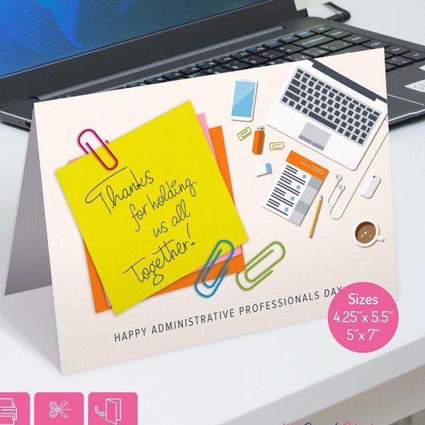 Administrative Professional Day Card - Etsy