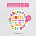 Printable Preschool Gummy Bear Tag, First Day of School Tag ...