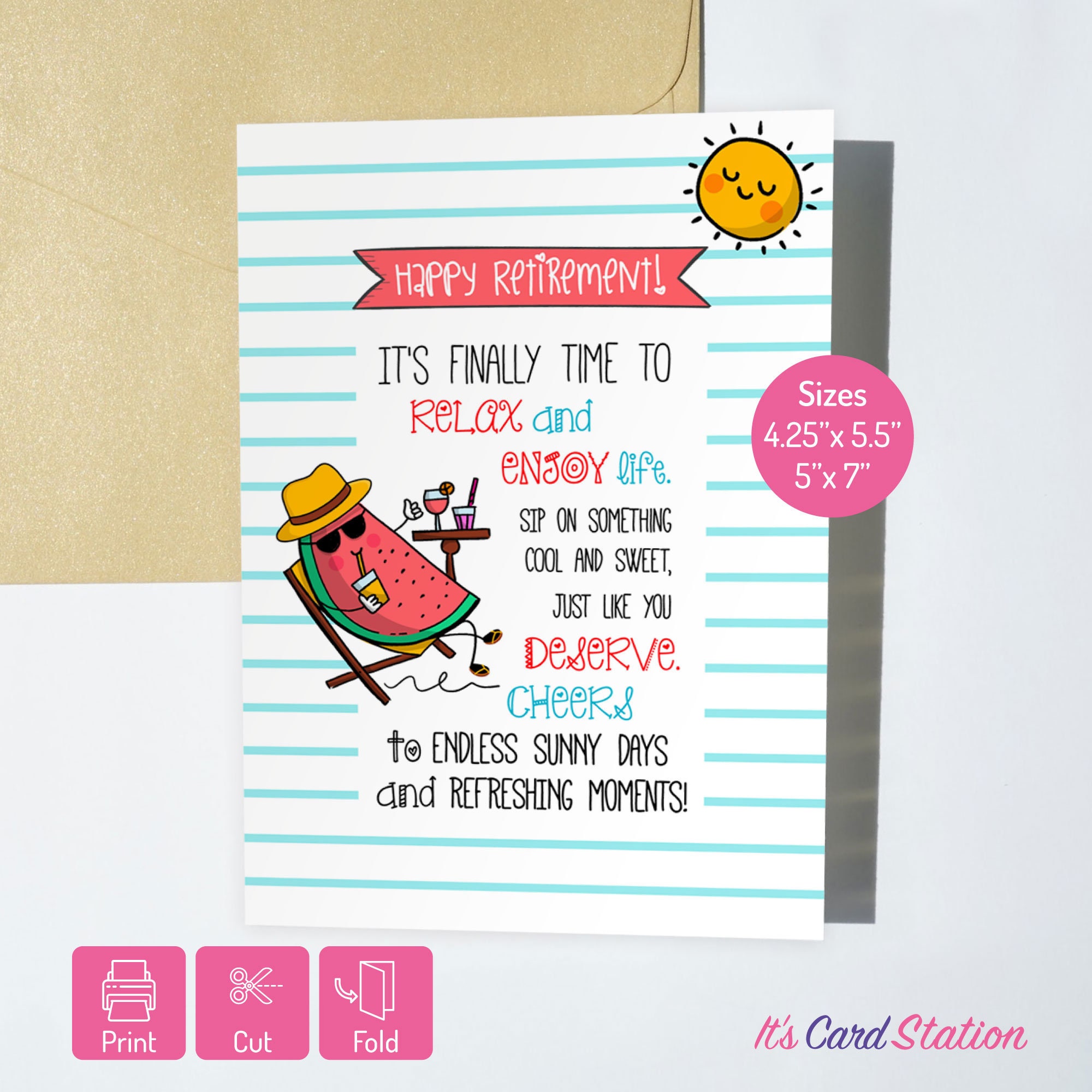 Printable Happy Retirement Card | Funny Retirement Card for Men ...