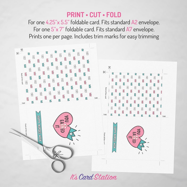 Celebrate Nurses Week With Our Printable RN Graduation Card - You ...