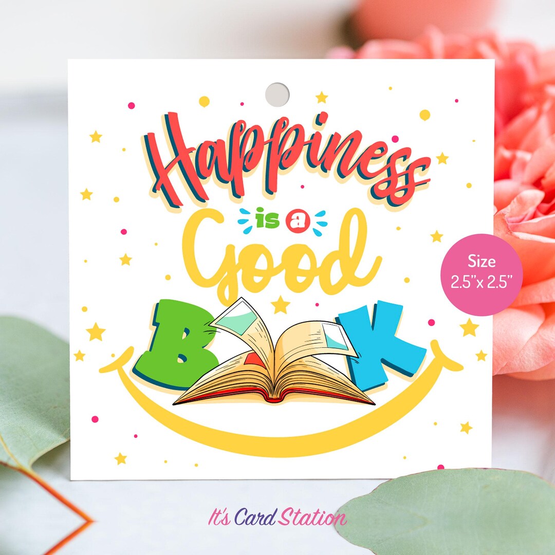 Printable Librarian Gift Tags, School Library Month, Library Week Gift ...