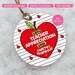 Teacher Appreciation Week Printable Cookie Tag Apple Teacher Tag for ...