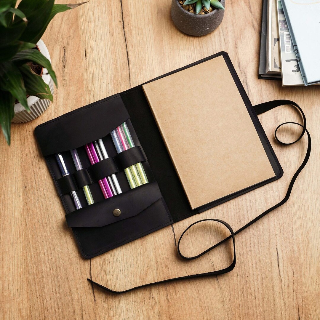 Artist Sketchbook Cover, Artist Gifts for Men, Leather Sketchbook Cover ...