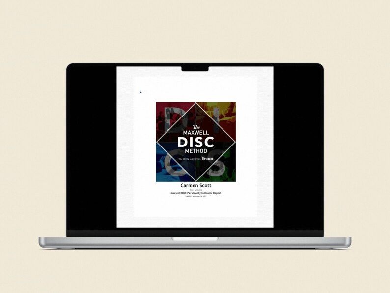 Maxwell Leadership DISC Assessment and One Hour Debrief for Personal ...