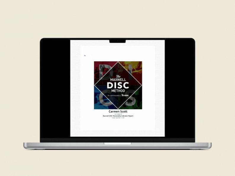 Maxwell Leadership DISC Assessment for Personal Growth and Leadership ...