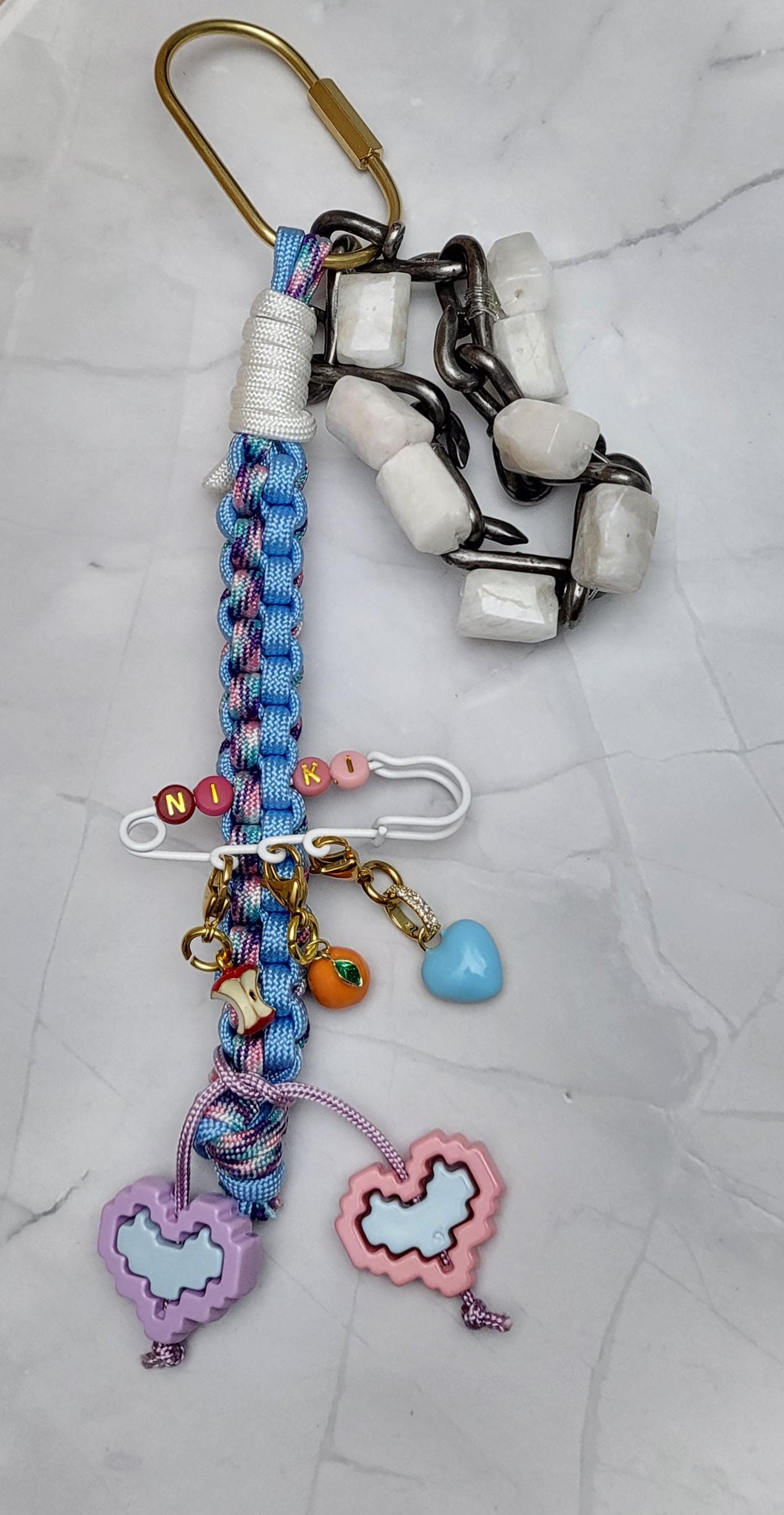 Fun Handbag Charms Colorful Purse Swag Luxury Bag Piece Cross Charm ...