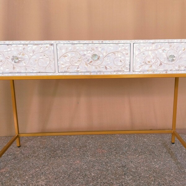Blue Console Table - Etsy