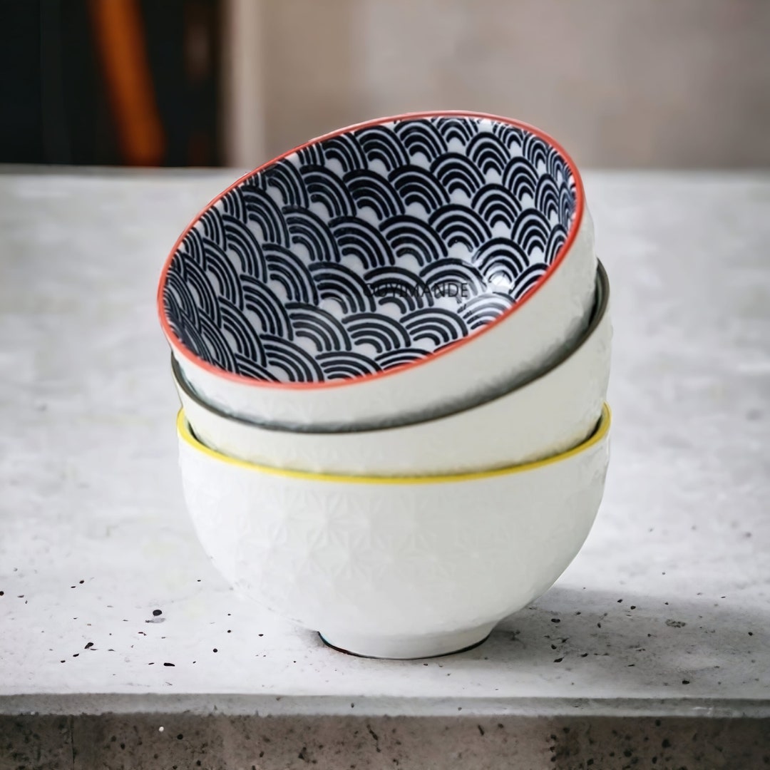 Handcrafter Japanese Ceramic Bowl Japanese Bowl Set Ceramic - Etsy