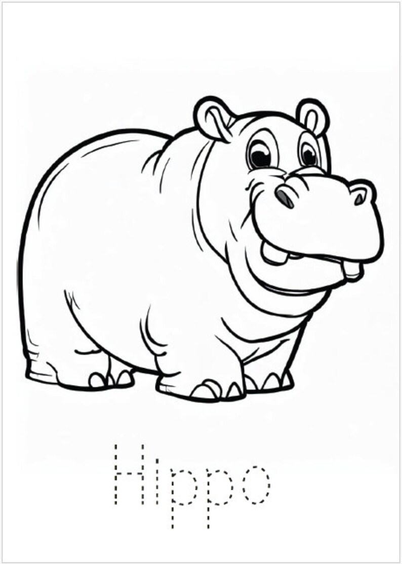 Wild Animals Colouring Pages For Toddlers And Young Children 12 Fun wild-animals-colouring-pages-for-toddlers-and-young-children-12-fun