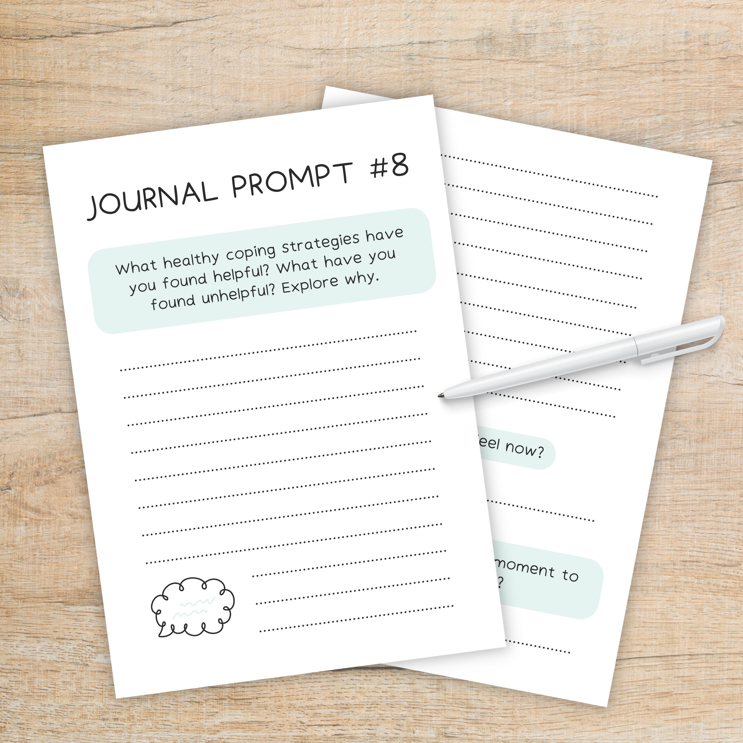 C-PTSD Recovery Journal, Journal Prompts for Complex PTSD, Printable ...