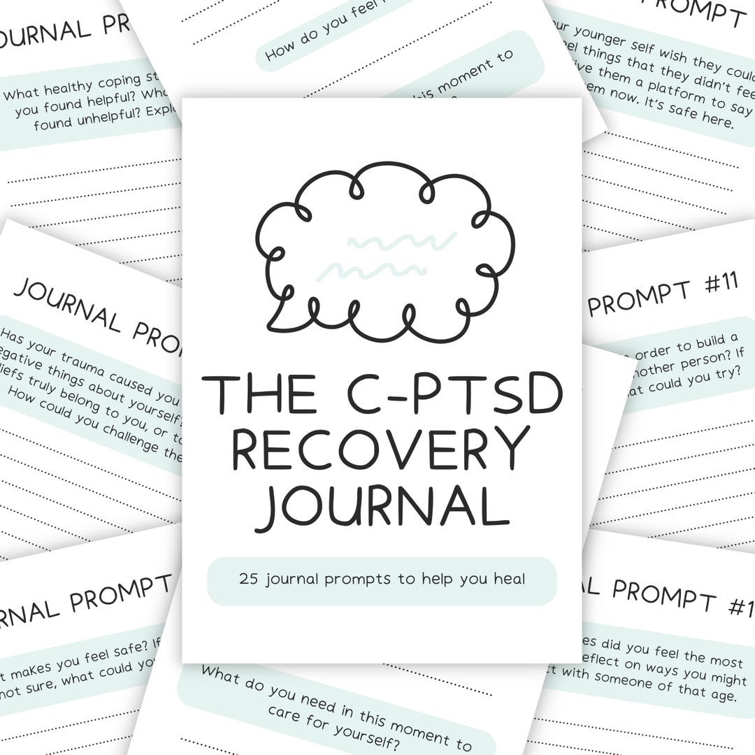 C-PTSD Recovery Journal, Journal Prompts for Complex PTSD, Printable ...