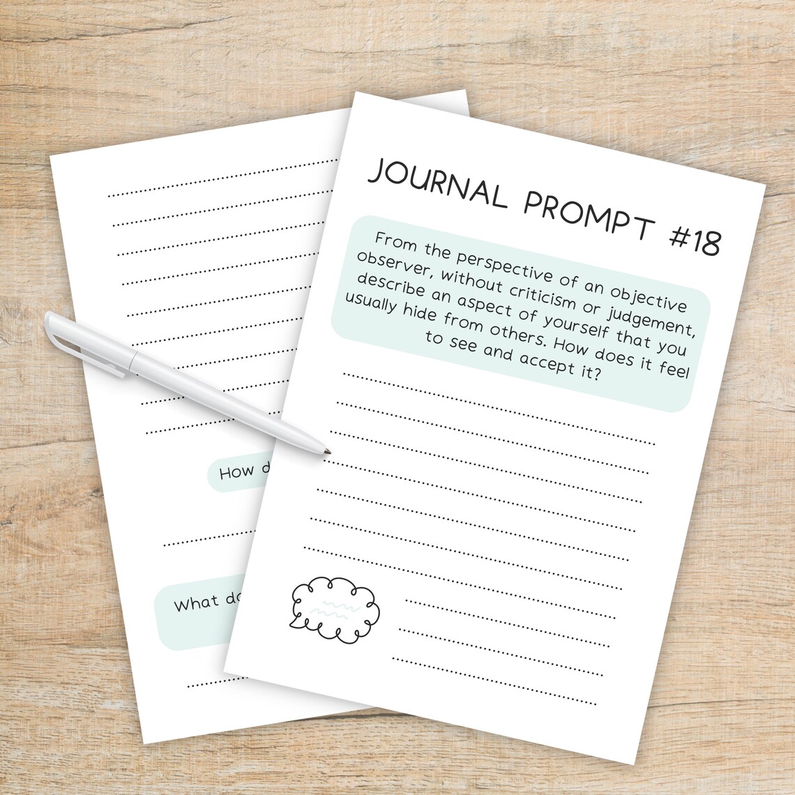C-PTSD Recovery Journal, Journal Prompts for Complex PTSD, Printable ...