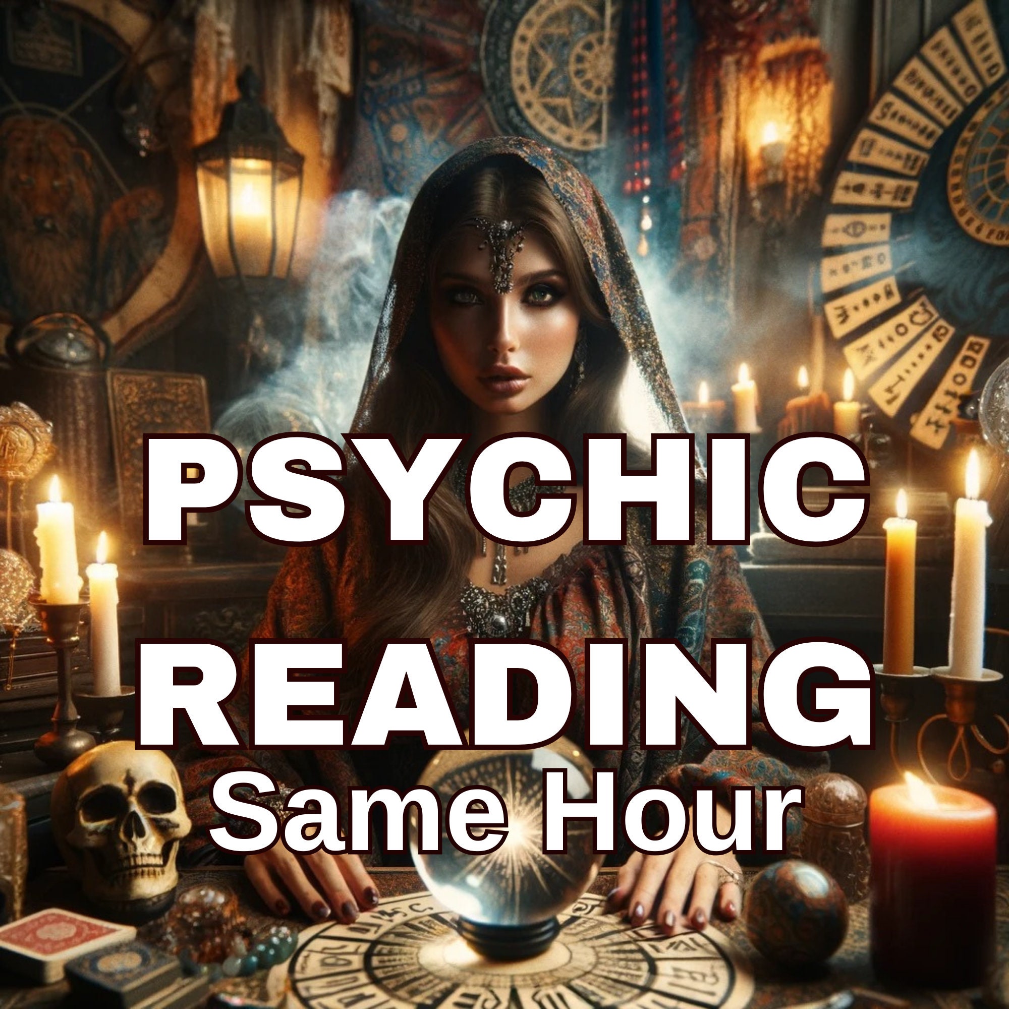 Psychic Reading-same Hour-love Reading-tarot Reading-intuitive Reading ...