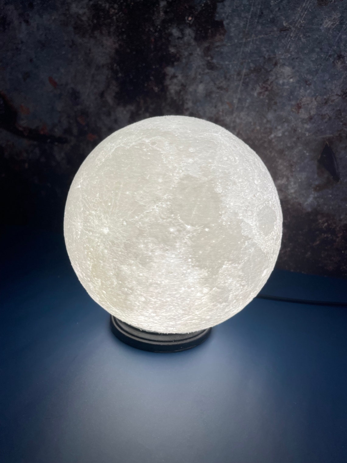 Moon Lamp Base on Updated NASA Maps - Etsy Canada