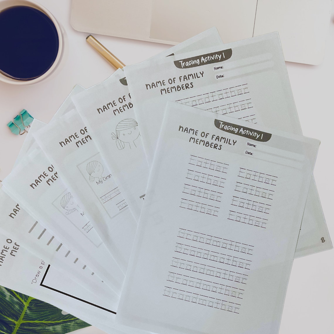 Tracing Activity Preschool -worksheets Pre K ,printable ,tracing ...