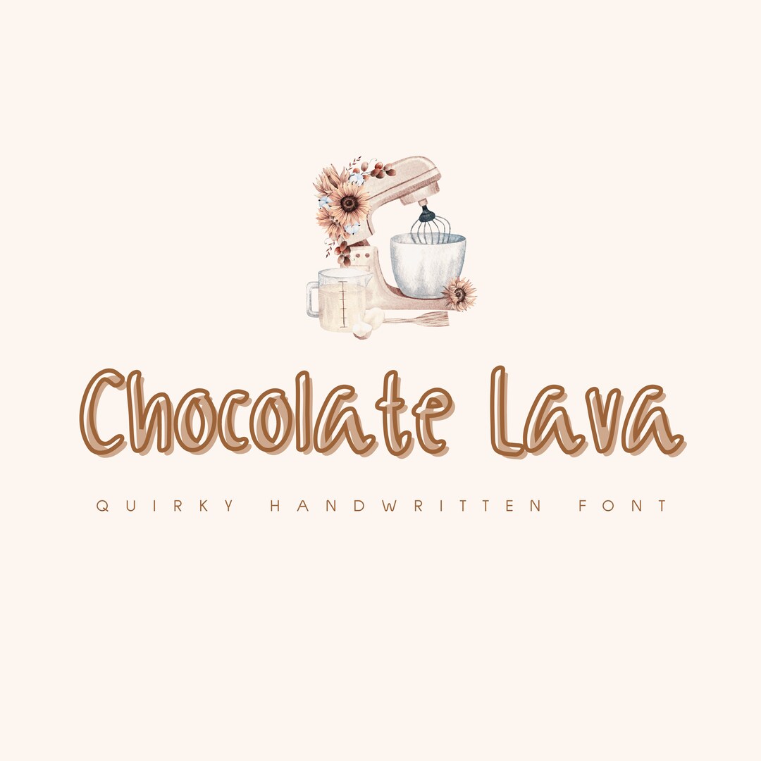 Chocolate Lava Font for Beautiful Script Font ,font Handwriting, Font ...