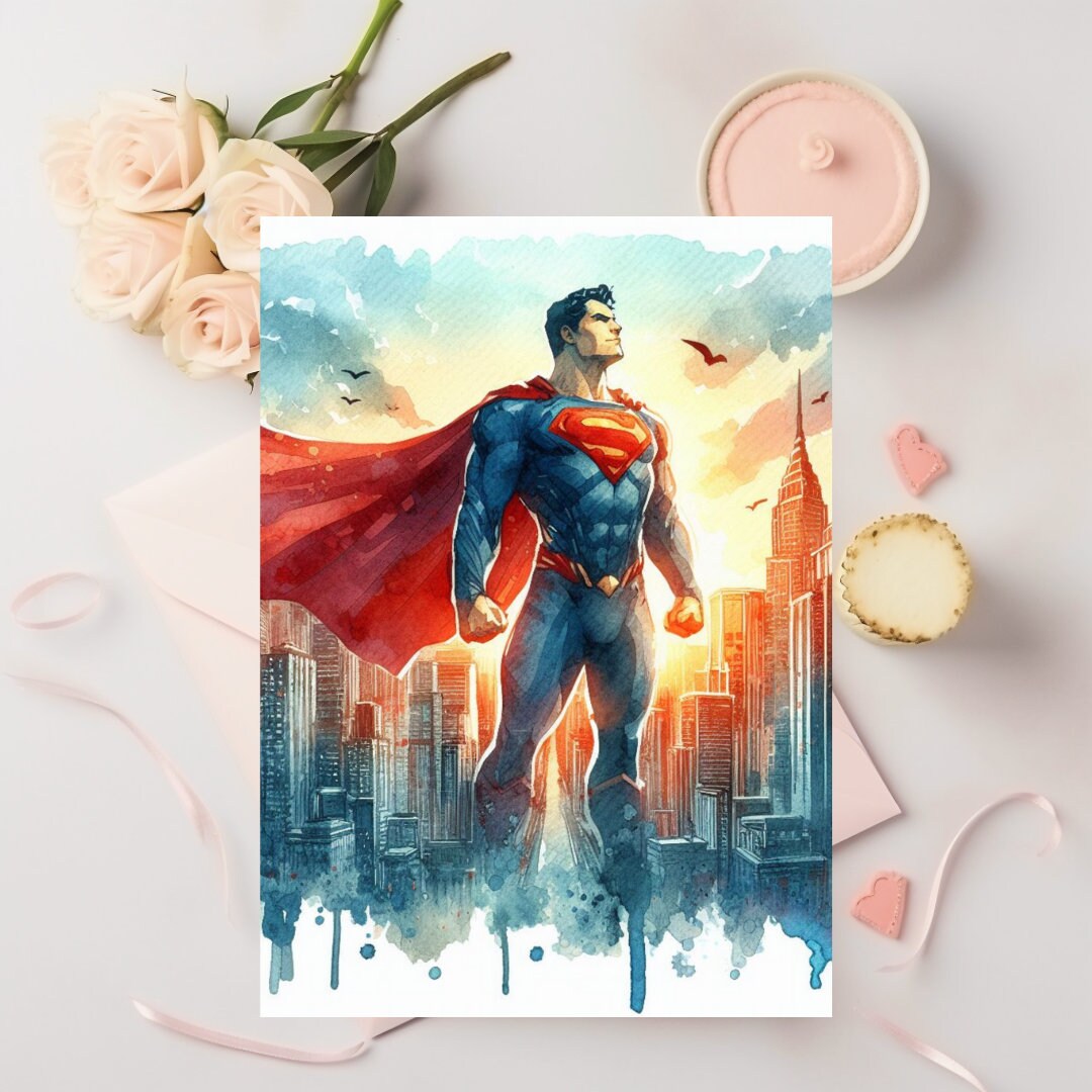 Editable Superman Invitation Template, Superman Birthday Party Invite ...