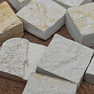 White Shale Rough Stone - Raw White Shale Crystals - Rocks - Minerals ...