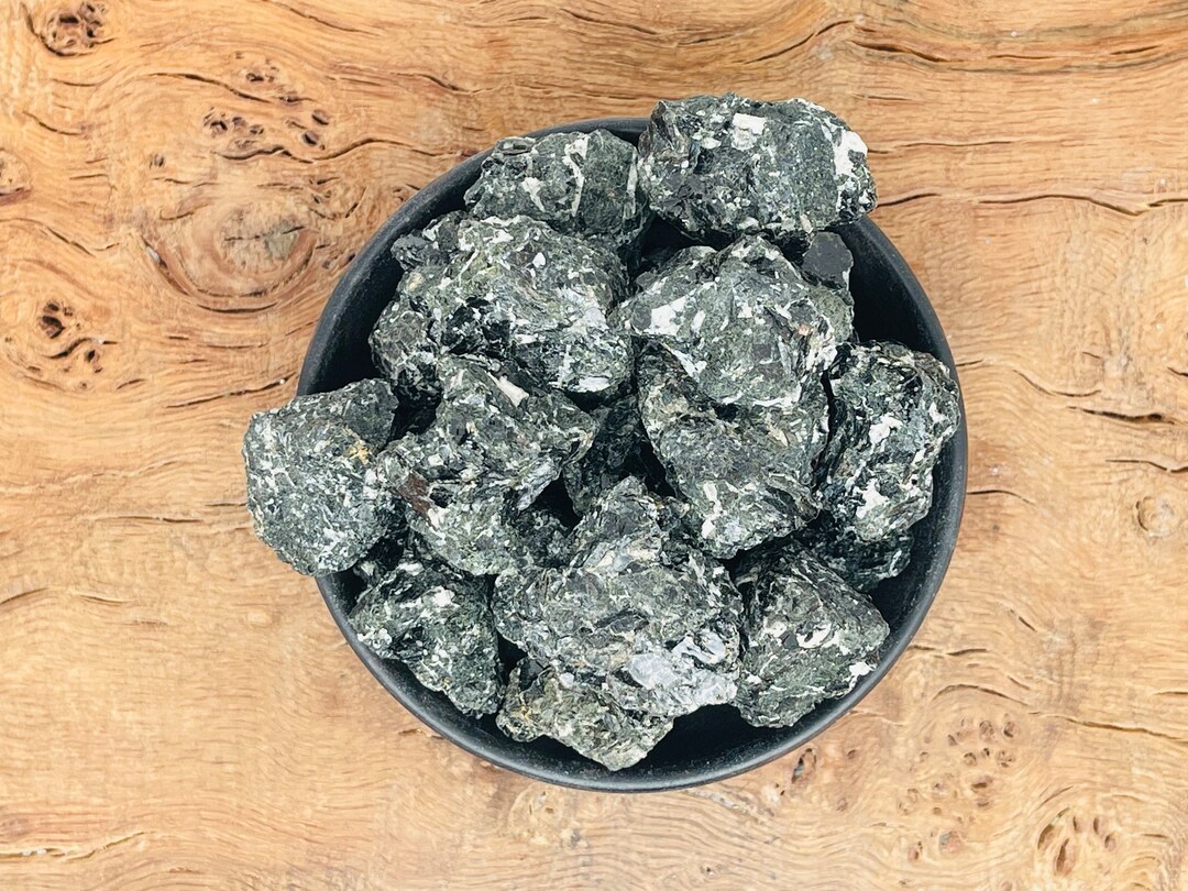 Black Star Diopside Rough Stone - Raw Black Star Diopside Crystal ...