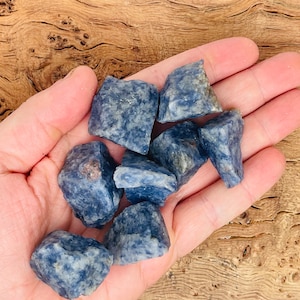 Blue Jasper Rough Stone - Natural Stone - Blue Jasper Gemstones - Lucky ...