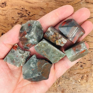 African Bloodstone Rough Stone - Rough Bloodstone - Natural African ...