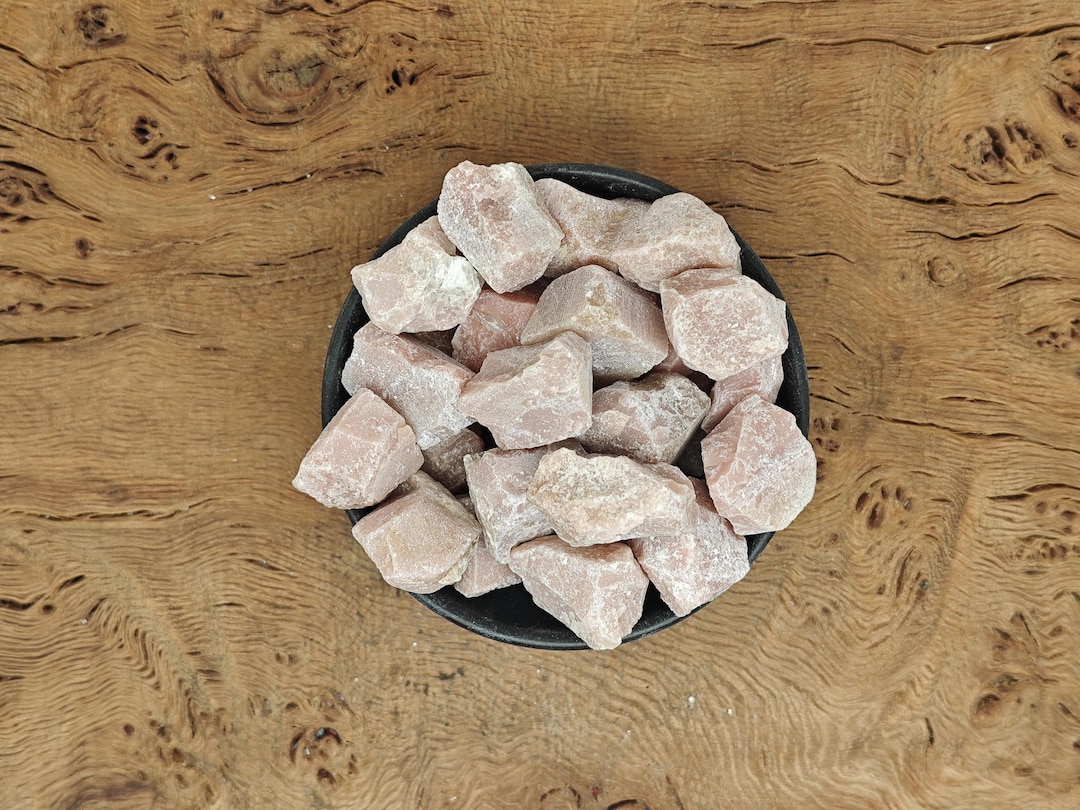 Pink Talc Rough Stone - Raw Pink Talc Crystals - Rocks - Minerals ...