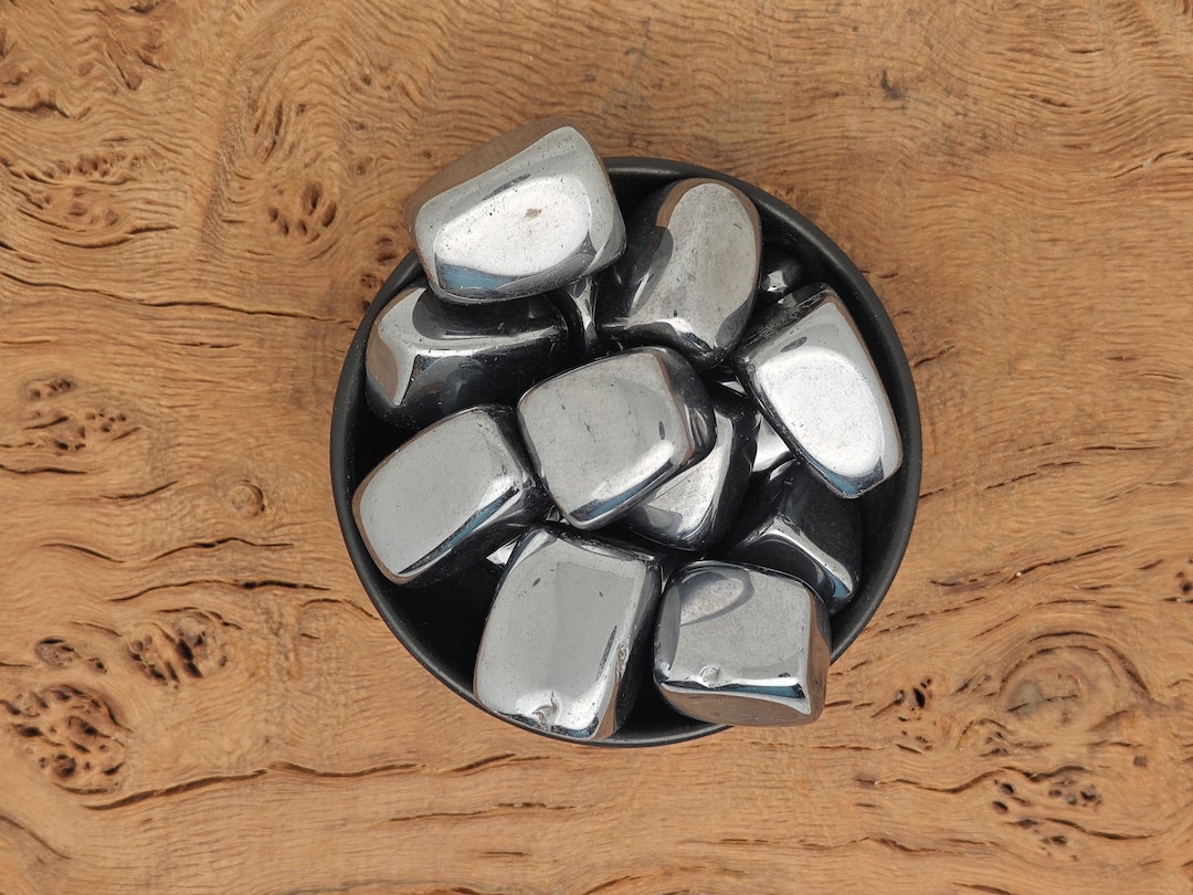 Magnetite Tumbled Stone - for Grounding - Rocks - Gifts - Gemstones ...