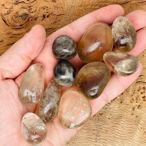 Smoky Quartz Tumbled Stone - Healing Smoky Quartz - Polished Brown ...