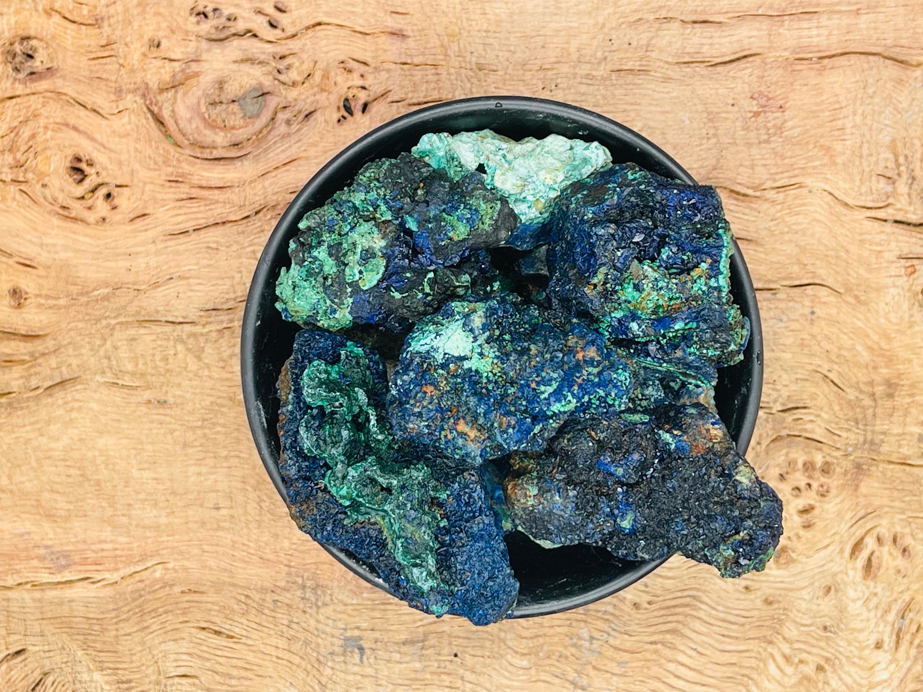 Azurite Rough Stone - Azurite Healing Crystal - Raw Azurite Malachite ...