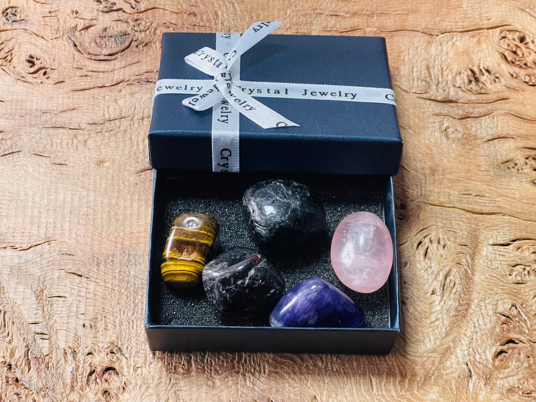Capricorn Crystal Set - Zodiac Kit - Birthday Gift Box - Zodiac ...