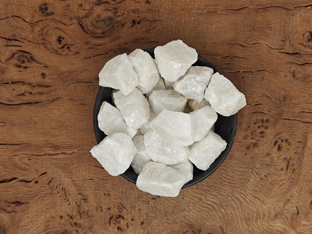White Marble Rough Stone - Raw White Marble Crystal - Rocks - Bulk ...