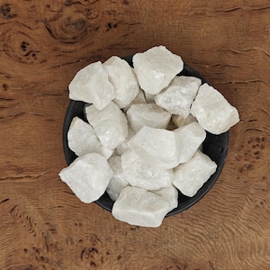 White Marble Rough Stone - Raw White Marble Crystal - Rocks - Bulk ...