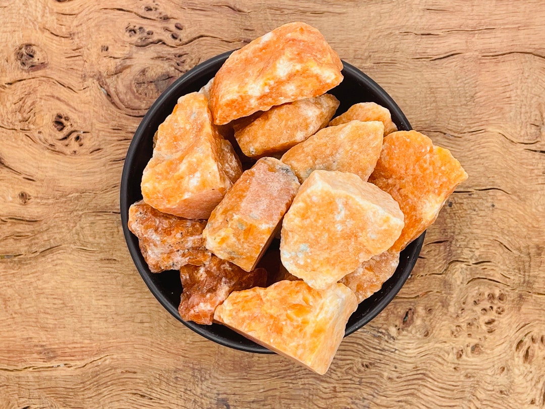 Sunstone Rough Stone - Sunstone Natural Gemstones - Raw Sunstone Chunk ...