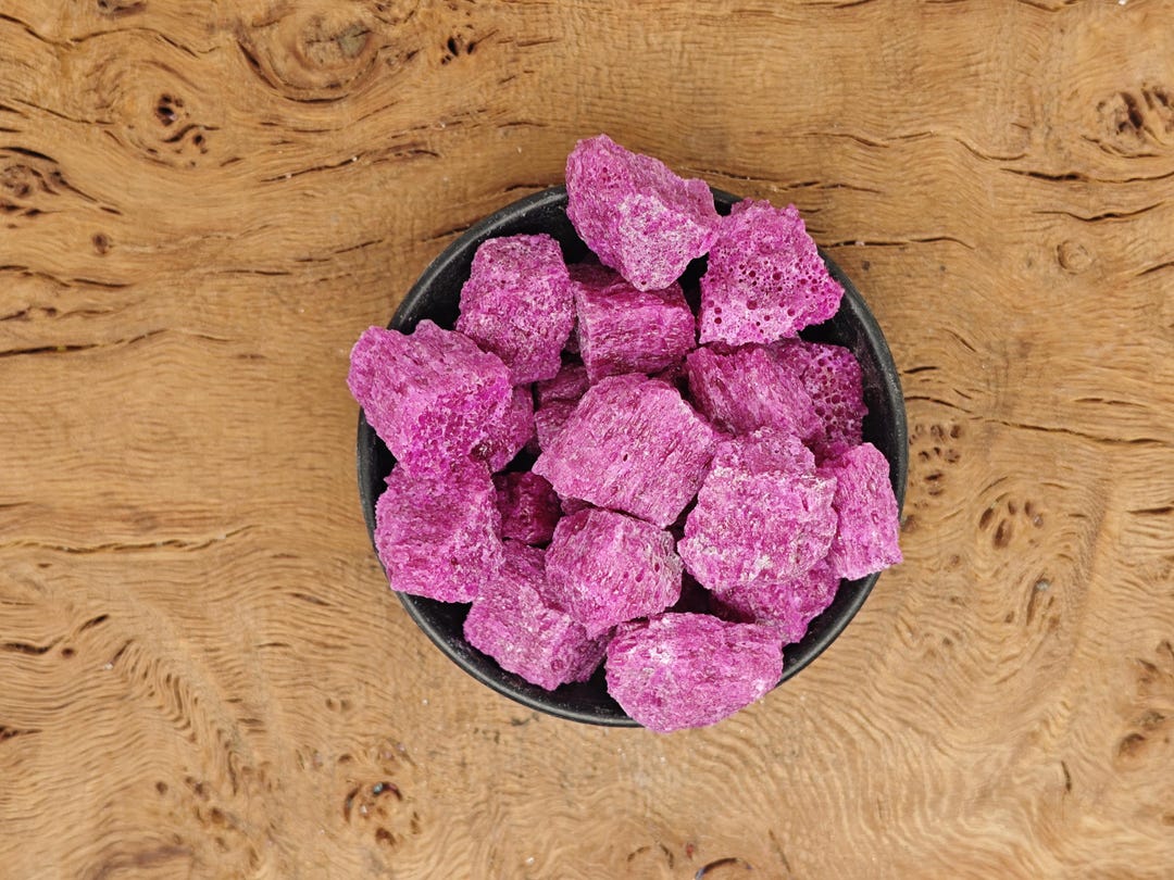 Red Corundum Rough Stone - Raw Corundum Crystal - Rough Rocks - Healing ...