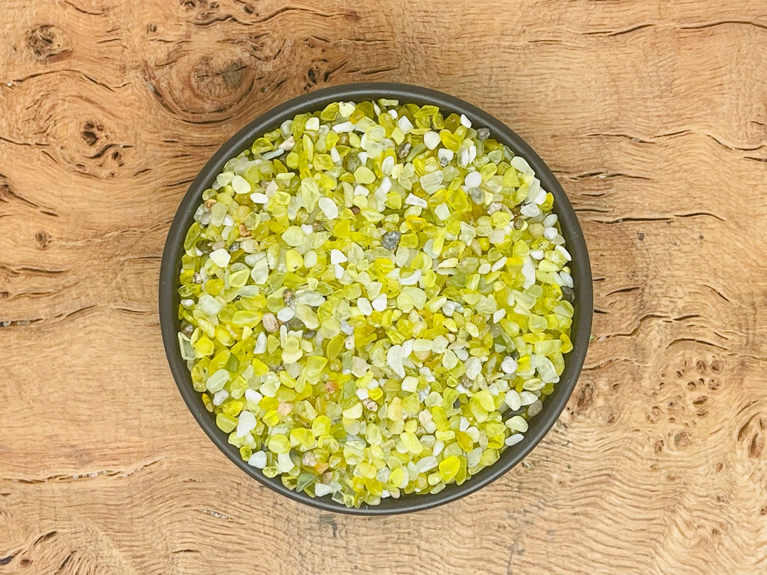 Serpentine Crystal Chips - Gemstone Serpentine Chips - Semi Tumbled ...