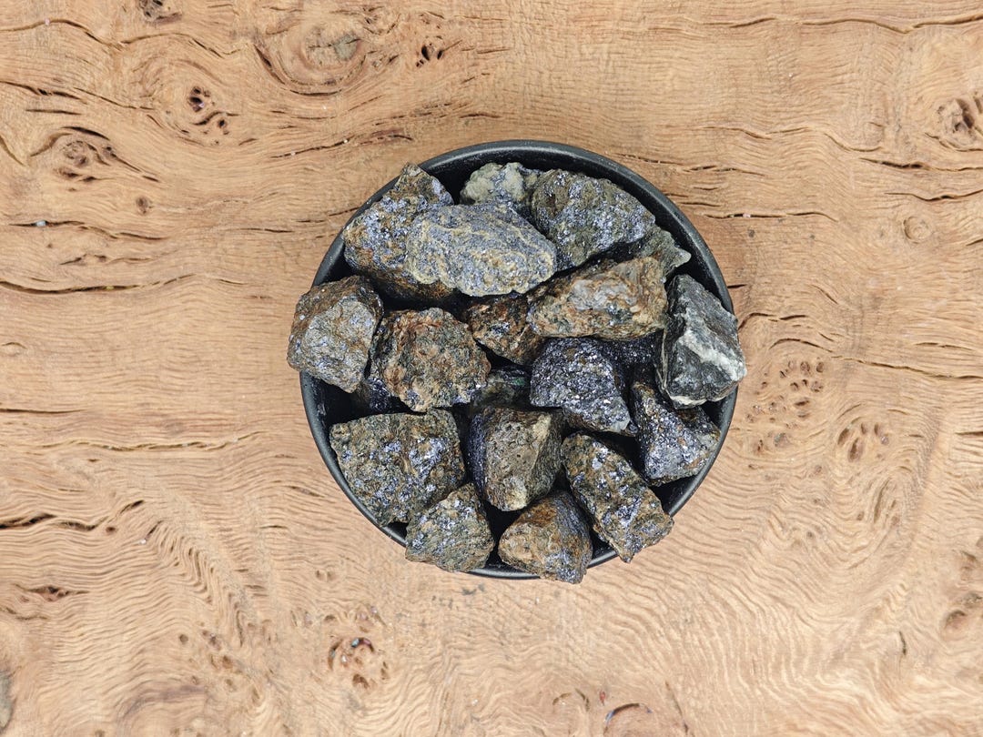 Molybdenite Rough Stone - Raw Molybdenite Crystal - Loose Stone - Bulk ...