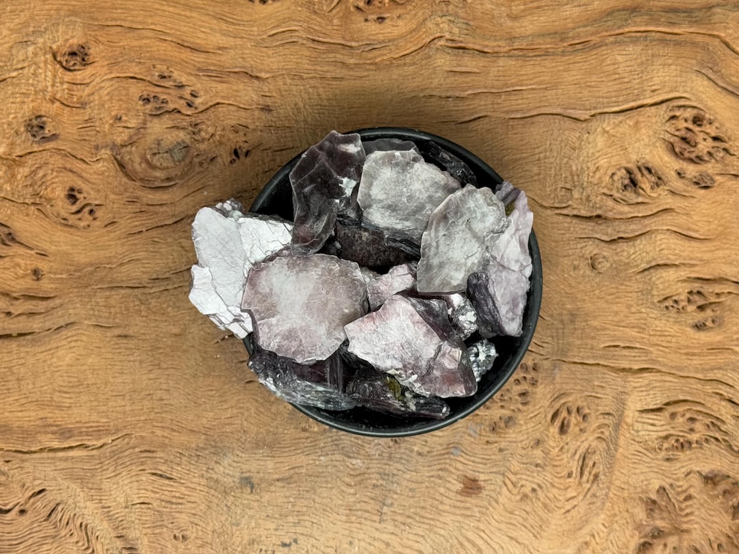 Lepidolite (lithium Mica) Rough Stone - Raw Lithium Chunk - Wholesale ...
