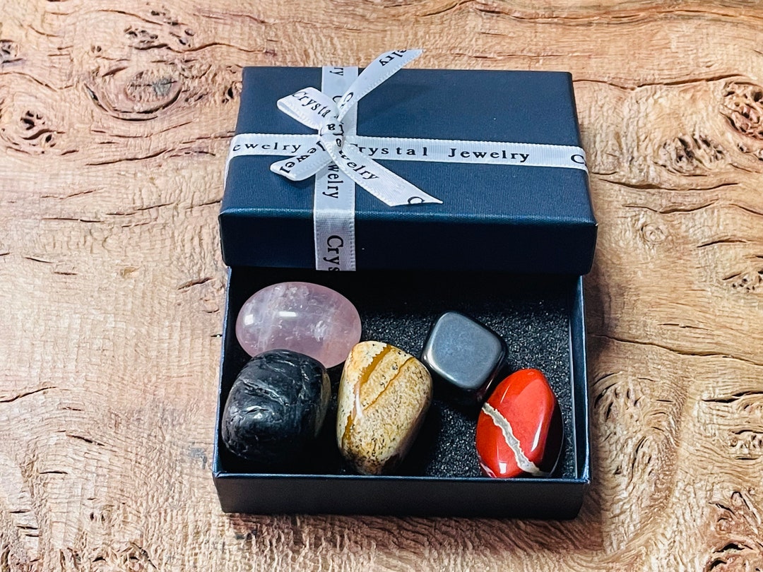 Leo Crystal Set - Zodiac Kit - Birthday Gift Box - Zodiac Crystals ...