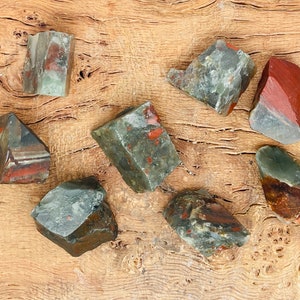 African Bloodstone Rough Stone - Rough Bloodstone - Natural African ...