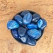 Angelite Tumbled Crystal Natural Angelite Stones Light Blue Polished ...