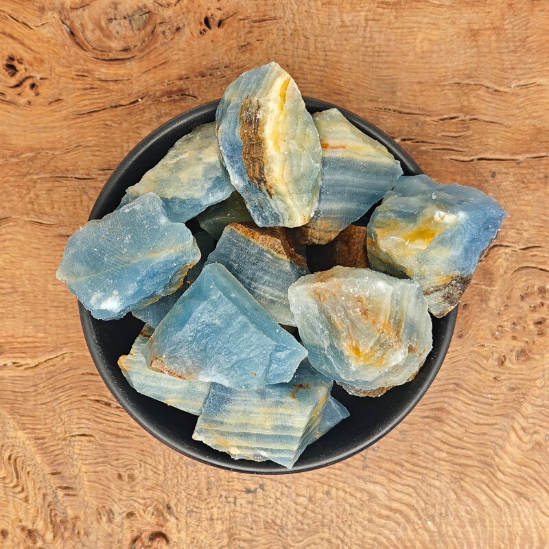 Rough Blue Calcite - Etsy