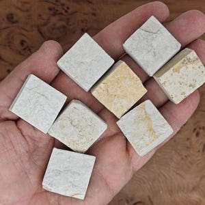 White Shale Rough Stone - Raw White Shale Crystals - Rocks - Minerals ...