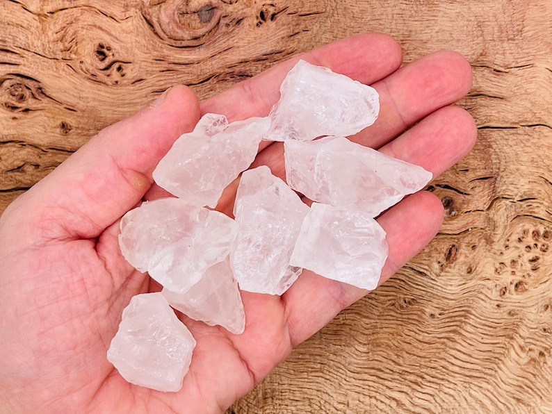 Clear Quartz Rough Stone - Raw Clear Quartz Chunk - Wholesale Crystals ...