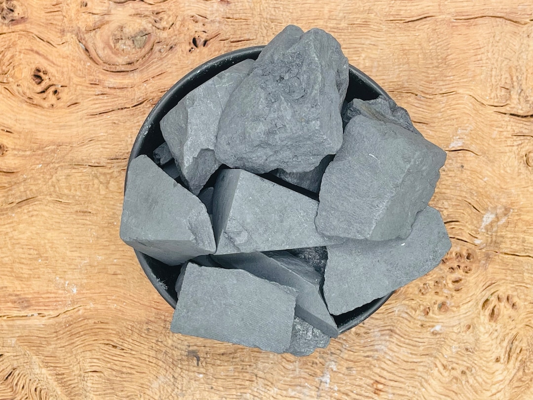 Shungite Rough Stone - Raw Shungite - Real Crystals - Crystal Shop Bulk ...