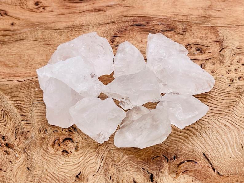 Clear Quartz Rough Stone - Raw Clear Quartz Chunk - Wholesale Crystals ...