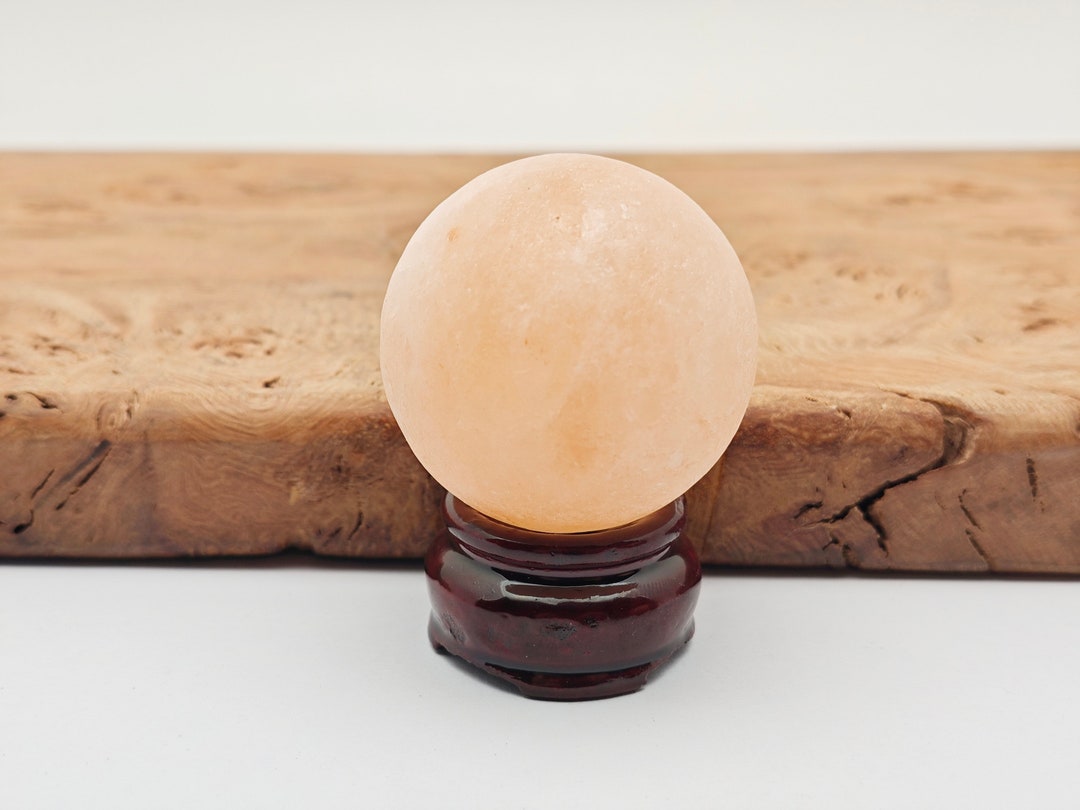 Himalayan Salt Sphere - Ball Himalayan Salt Crystal - Polished Sphere ...