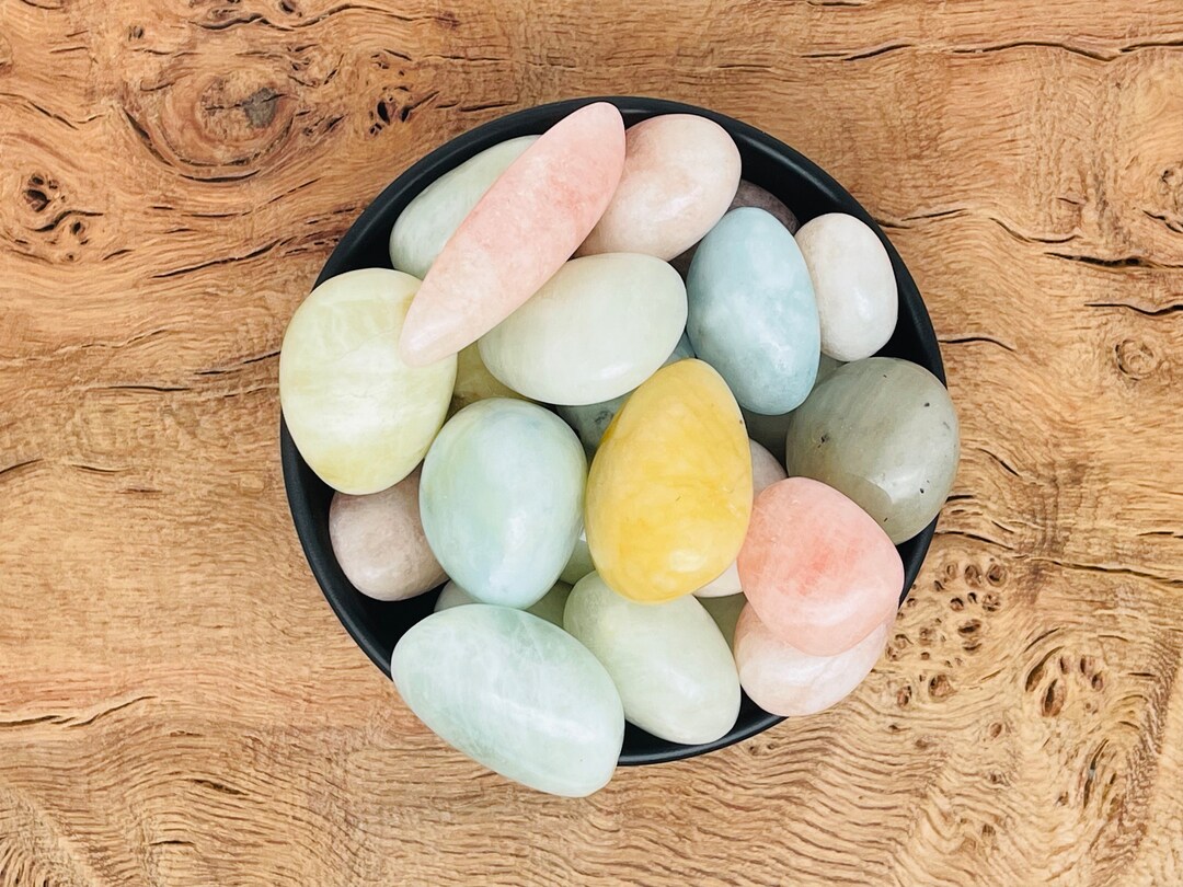 Aquamarine Morganite Tumbled Stone - Aquamarine & Morganite Crystals ...